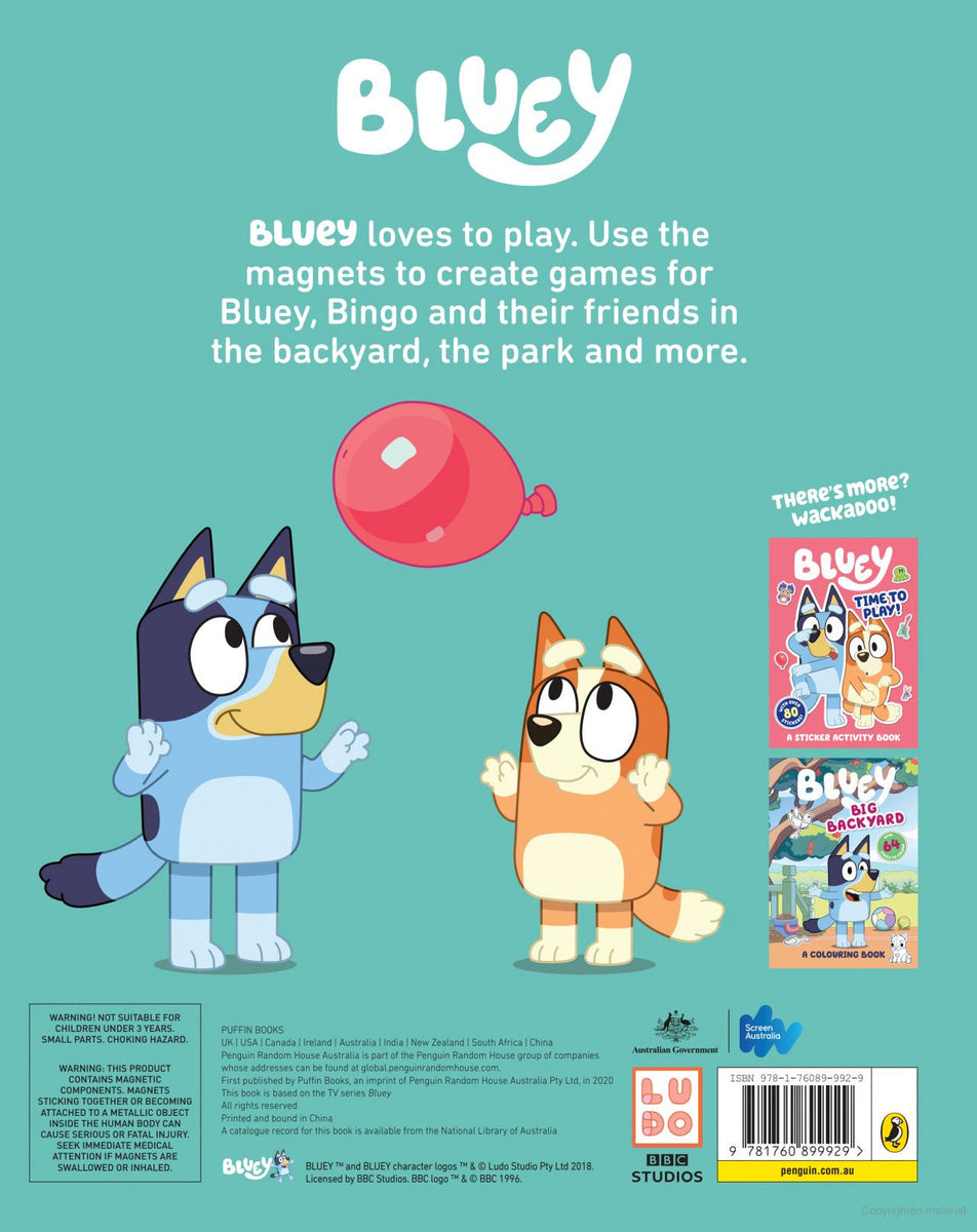 Bluey Let's Play Outside – Baby Things Zetland